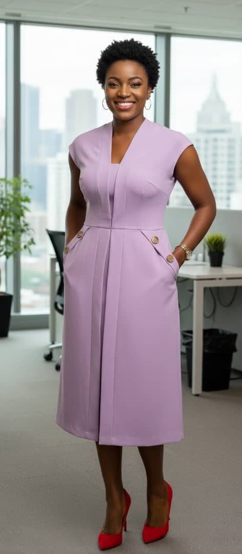 Sleeveless Ruffle Front Trim Button Sexy Midi Dress(31868) – Zillion