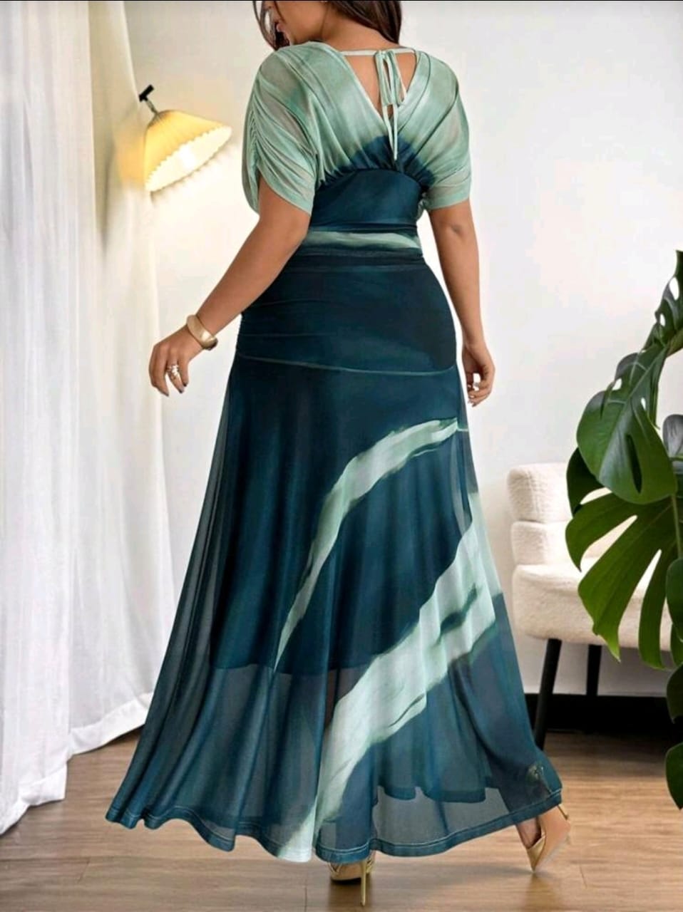 Tie-dye maxi dress (21864) – Zillion