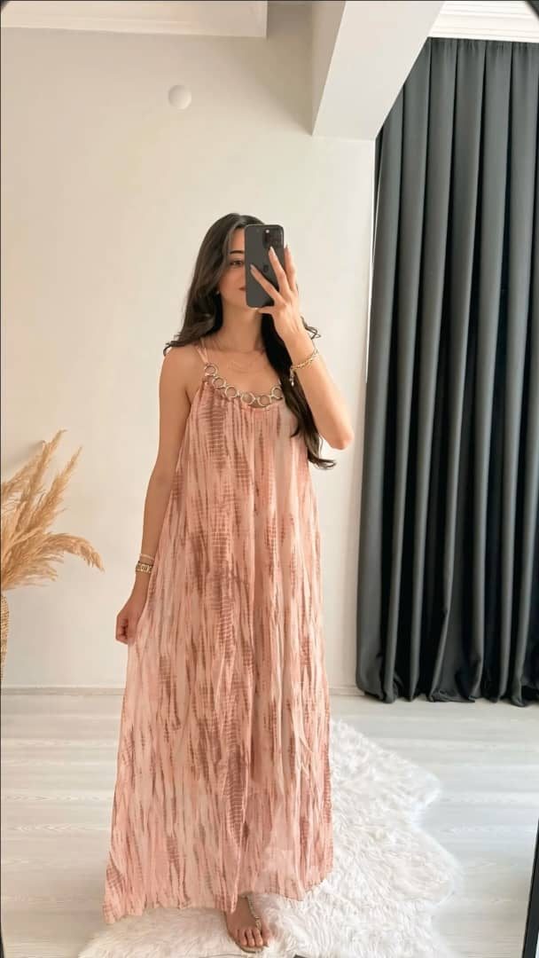Tie Dye Pattern Dress (21441) – Zillion