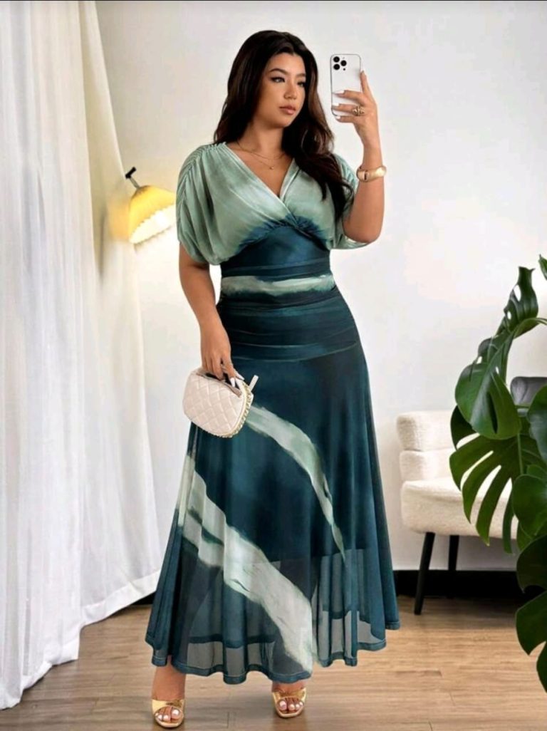 Tie-dye maxi dress (21864) – Zillion